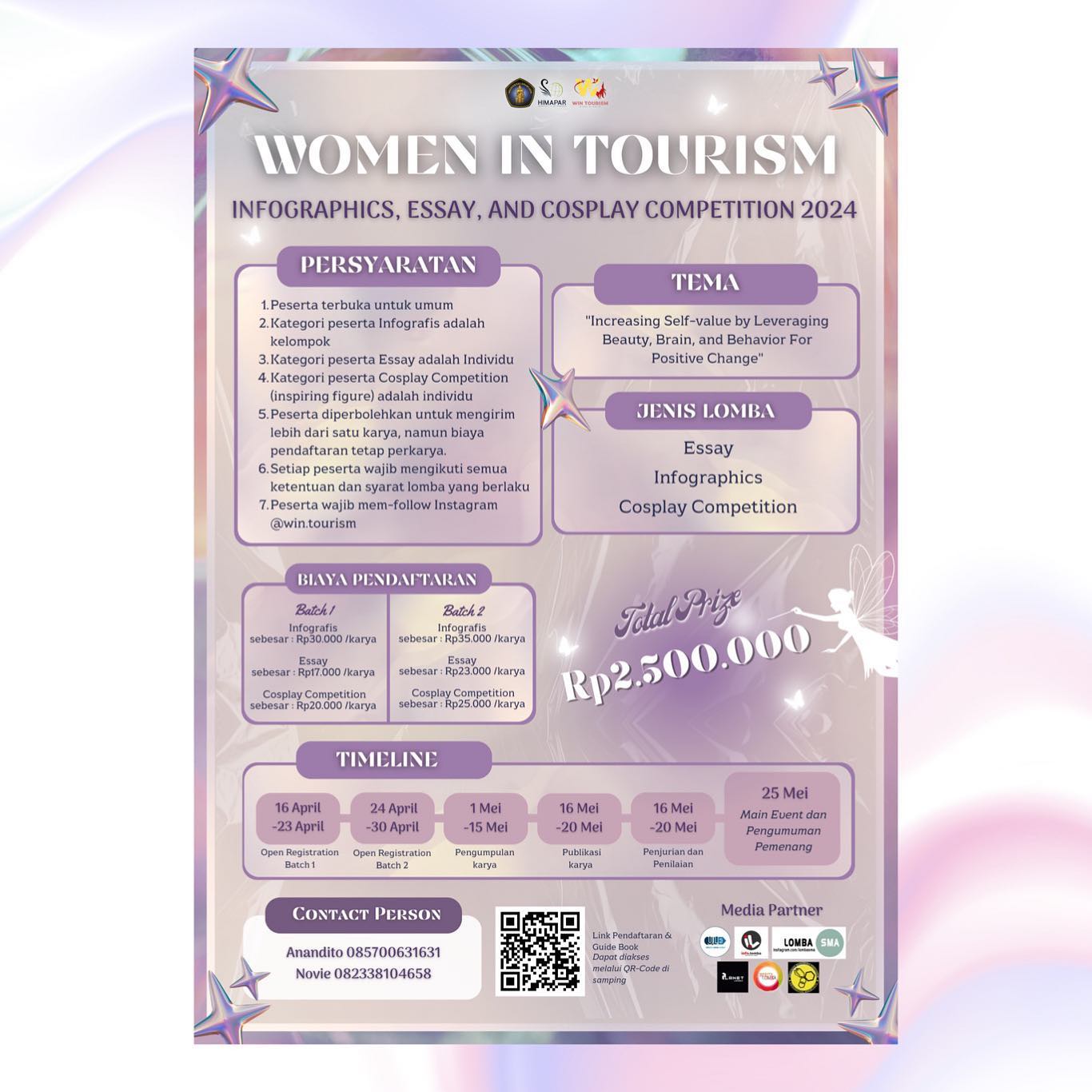 Lomba Infographics, Essay, dan Cosplay Competition - WIN 2024 ...